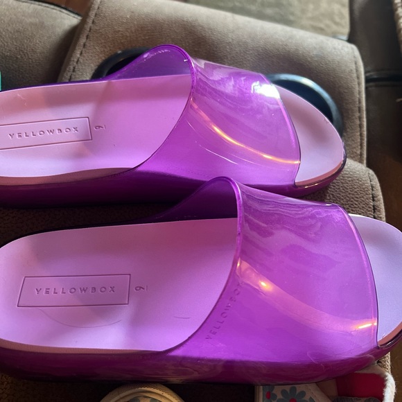 Yellow Box | Shoes | Yellow Box Slides | Poshmark
